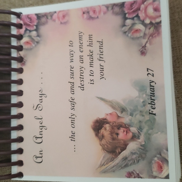 Office | Inspirational Angel Perpetual Calendar | Poshmark